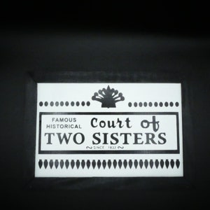 Court of Two Sisters Restaurant Historical French Quarter Sign Home ...