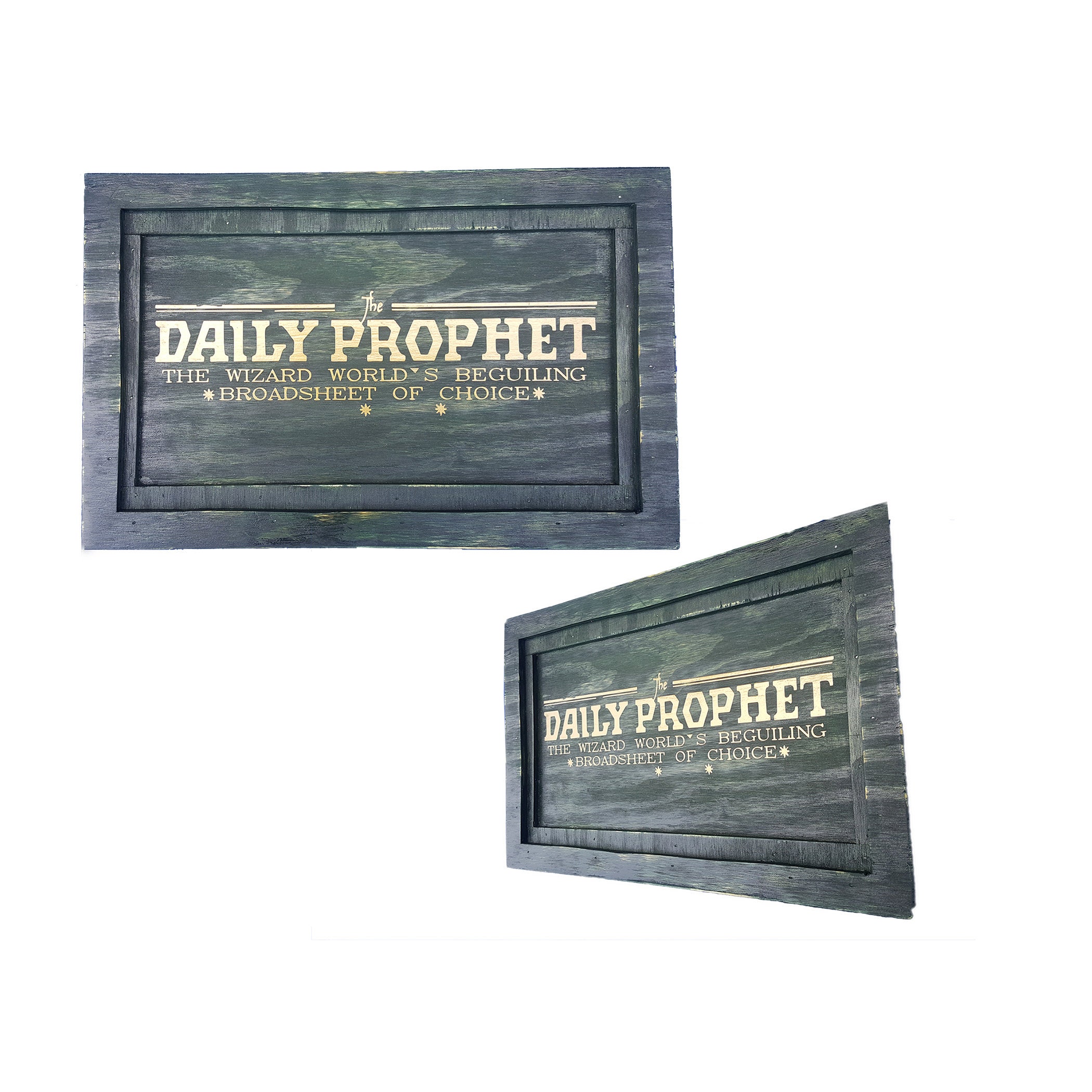 Wall Hangings Wall Décor Home Décor Daily Prophet Sign etna.com.pe