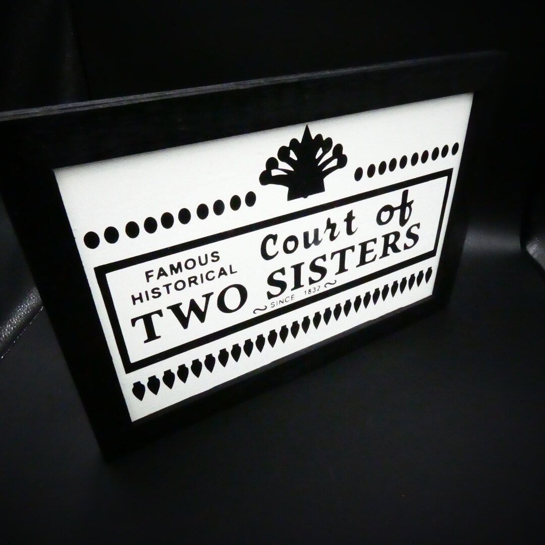 Court of Two Sisters Restaurant Historical French Quarter Sign Home ...