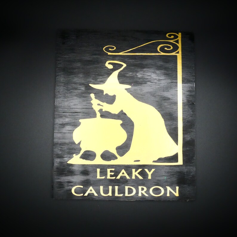 Leaky Cauldron Customizable Sign | Etsy