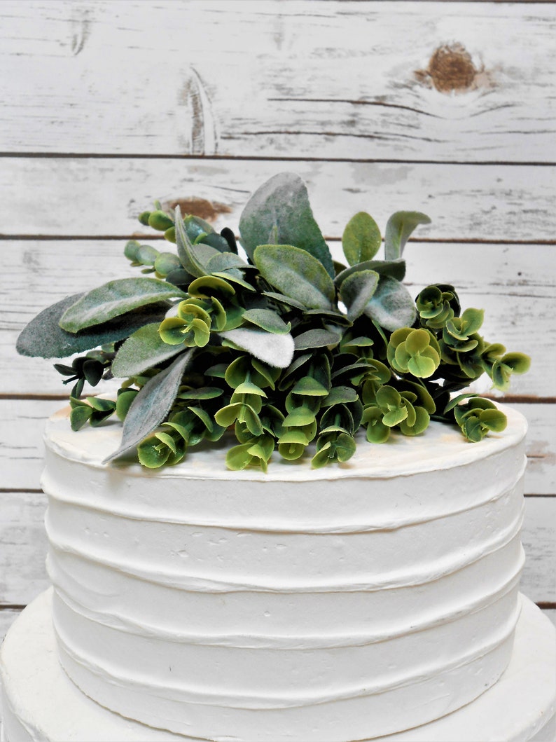 Greenery Cake Topper / Greenery Garland Cake Topper / Wedding Cake ...