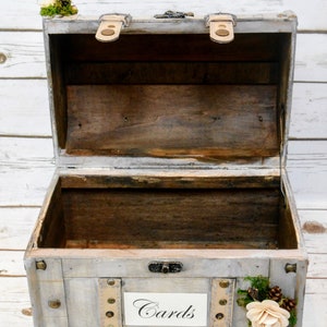 Wedding Card Box / Rustic Woodland Wedding Cardholder / Grey Card Box ...