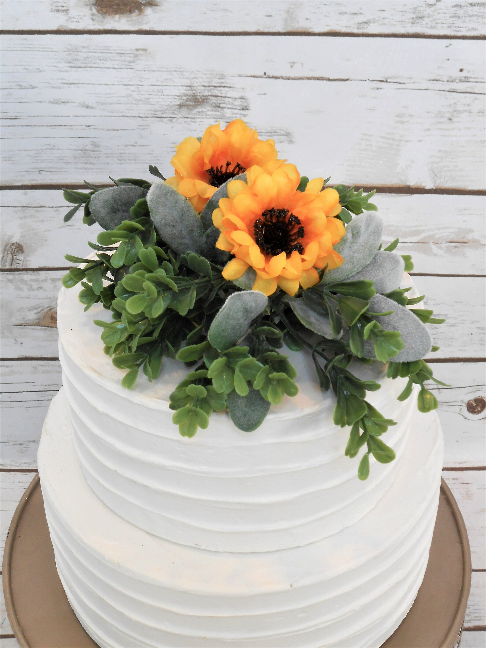 Sunflower Cake Topper / Wedding Cake Topper / Birthday - Etsy