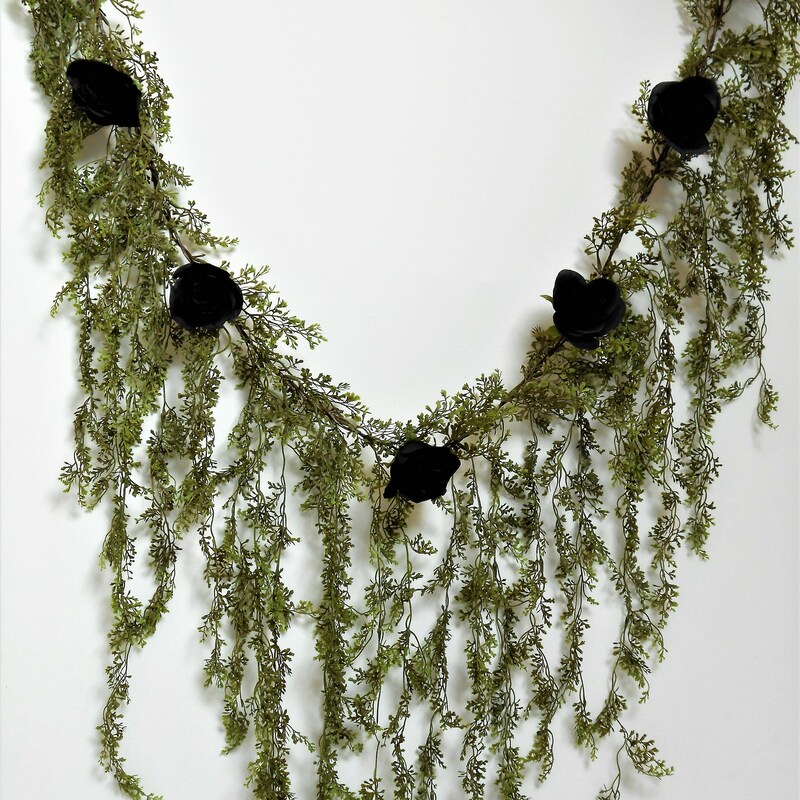 Black Garland - Etsy