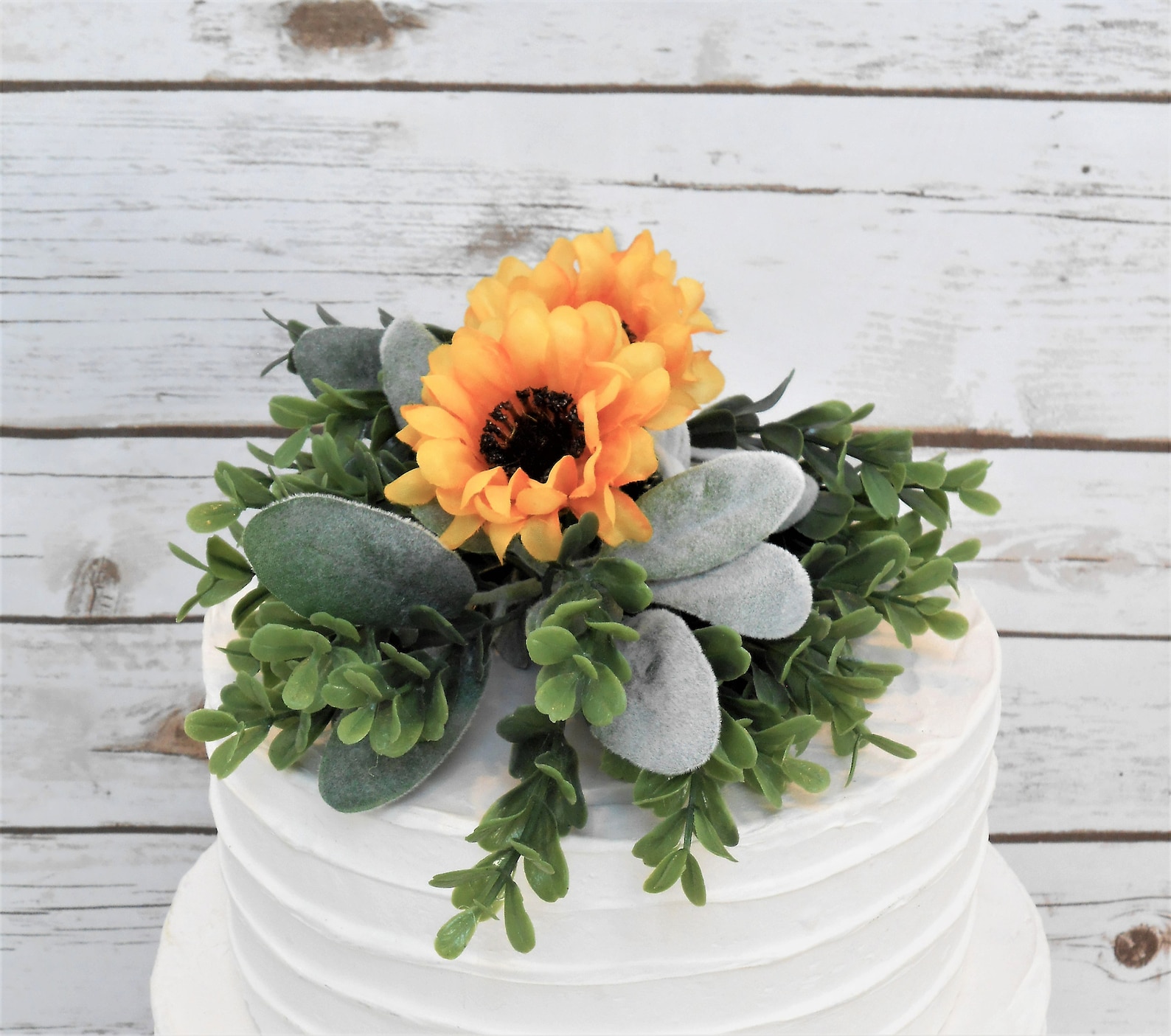 Sunflower Cake Topper / Wedding Cake Topper / Birthday - Etsy