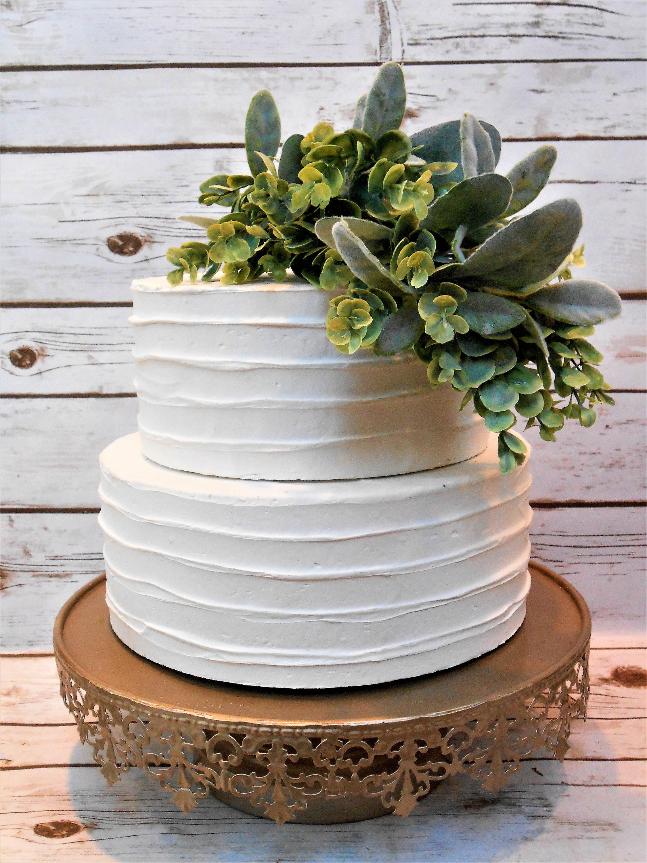 Greenery Cake Topper / Greenery Garland Cake Topper / Wedding - Etsy