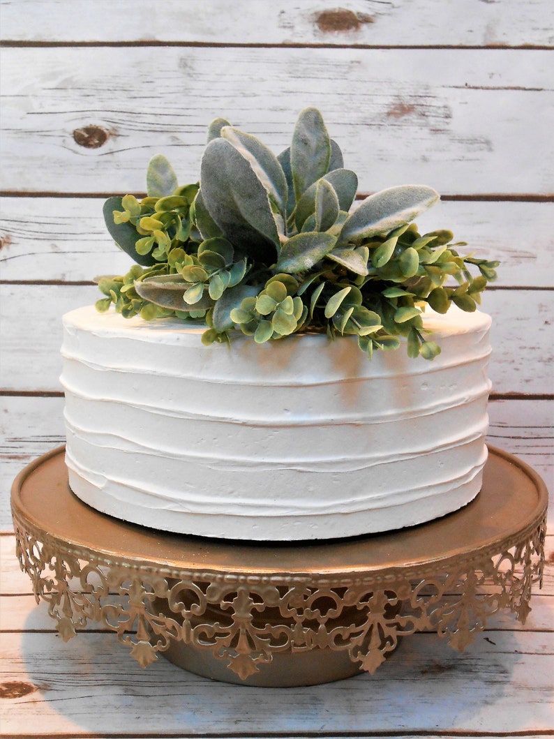 Greenery Cake Topper / Greenery Garland Cake Topper / Wedding - Etsy