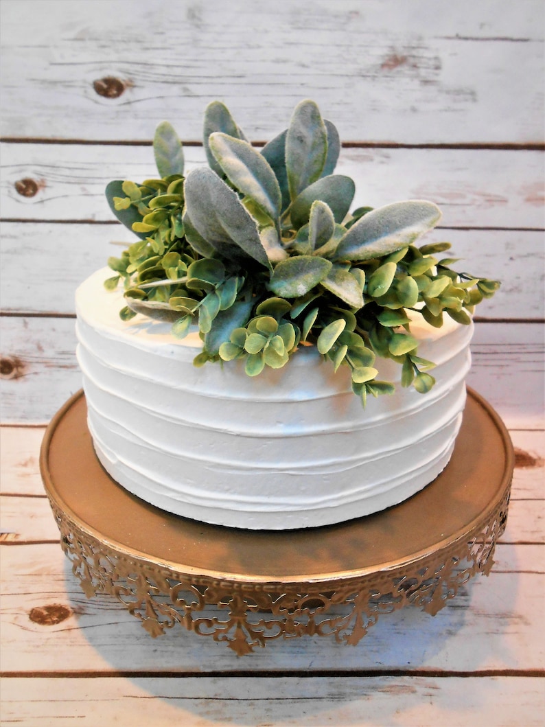 Greenery Cake Topper / Greenery Garland Cake Topper / Wedding - Etsy