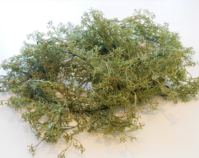Wild Greenery Garland / Green Baby's Breath Garland / Crafting Garland ...