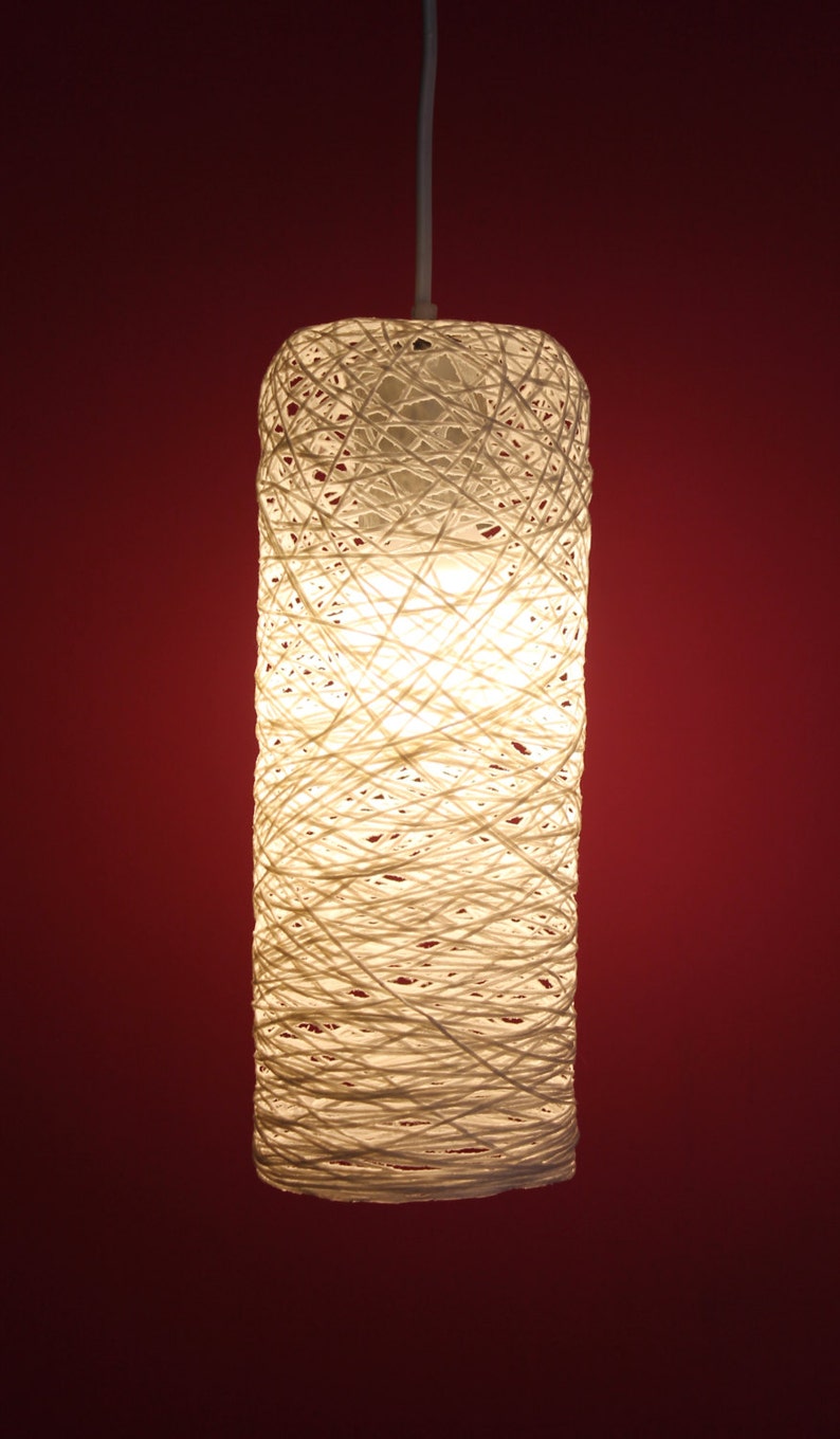 Sherlyn, Modern Hanging Tubular Thread Pendant Lamp - Etsy