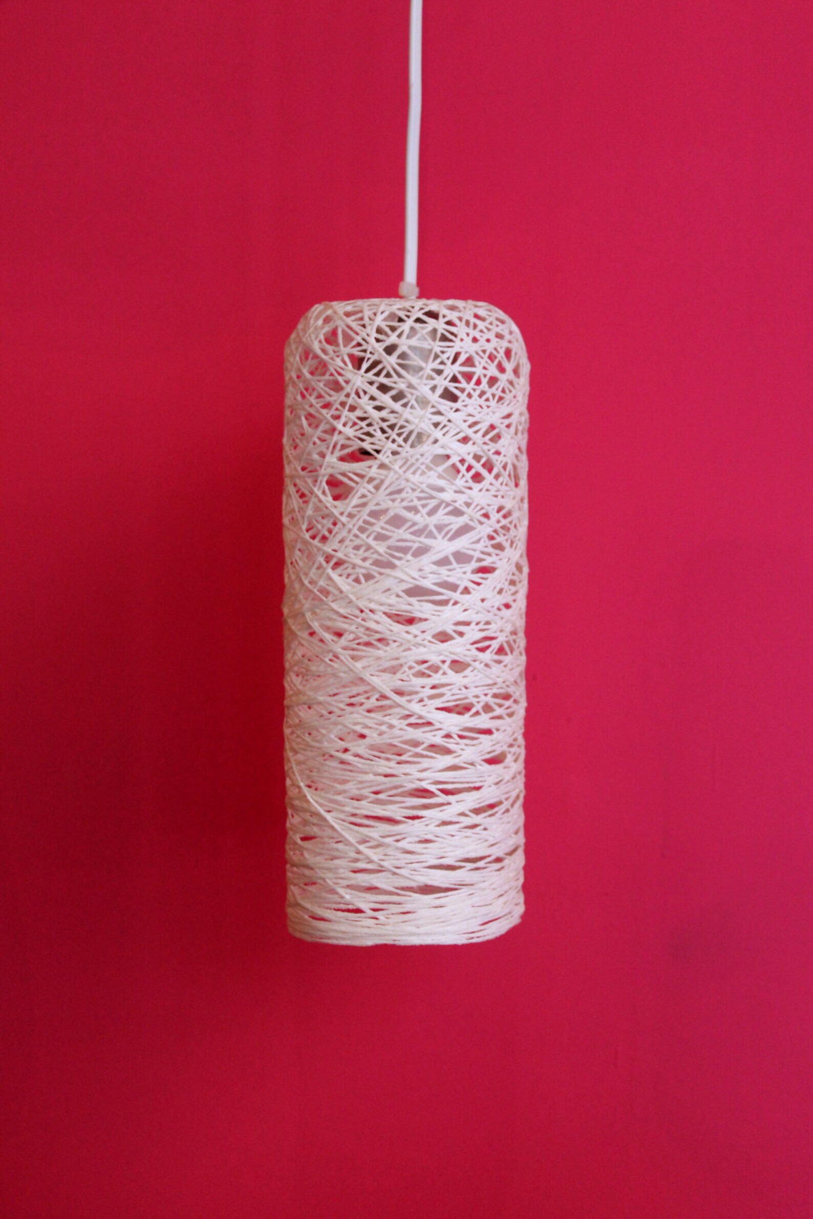 Sherlyn, Modern Hanging Tubular Thread Pendant Lamp - Etsy