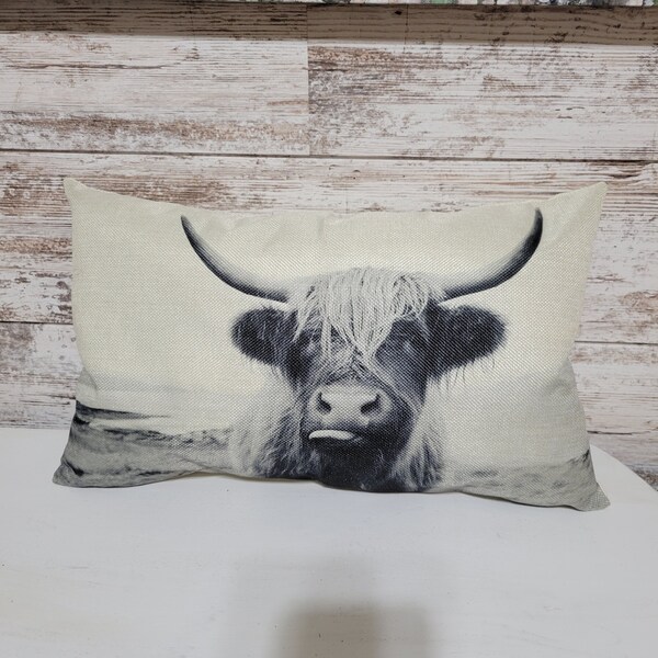 Cow Pillow - Etsy