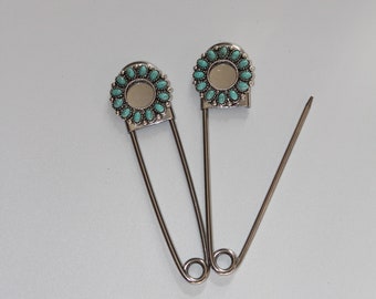 Safety Pin Key Ring - Etsy