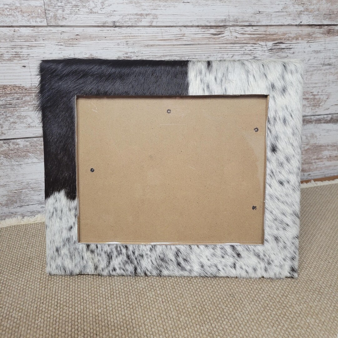 Photo Frame 8x10, Cowhide Photo Frame, Western Decor Picture Frame - Etsy