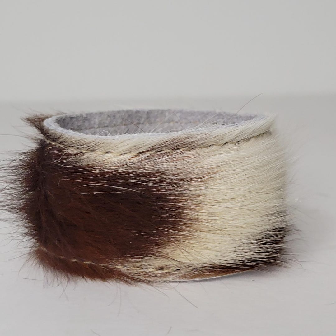 Cowhide Cuff Bracelet, Cowhide Leather Cuff - Etsy