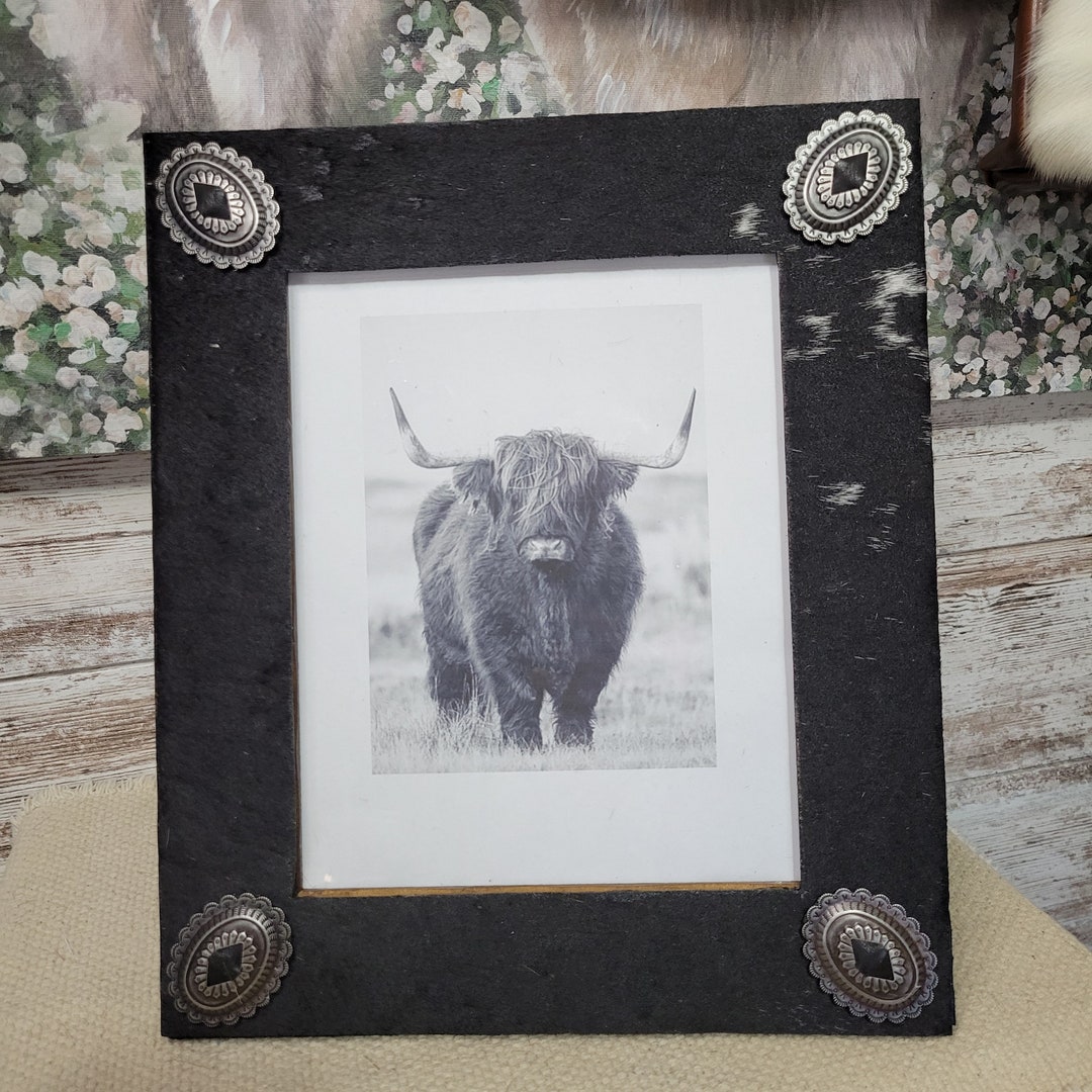 Photo Frame Exotic Longhorn Hide Covered Picture Frame - Etsy