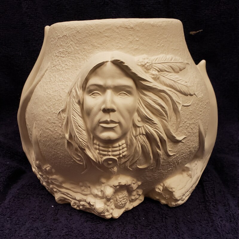 African Violet Pottery Mold - Etsy