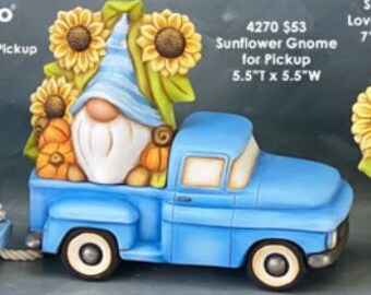 Clay Magic 4102-4214 Pick up Truck With Tukute Yeti Insert Bisque ready ...