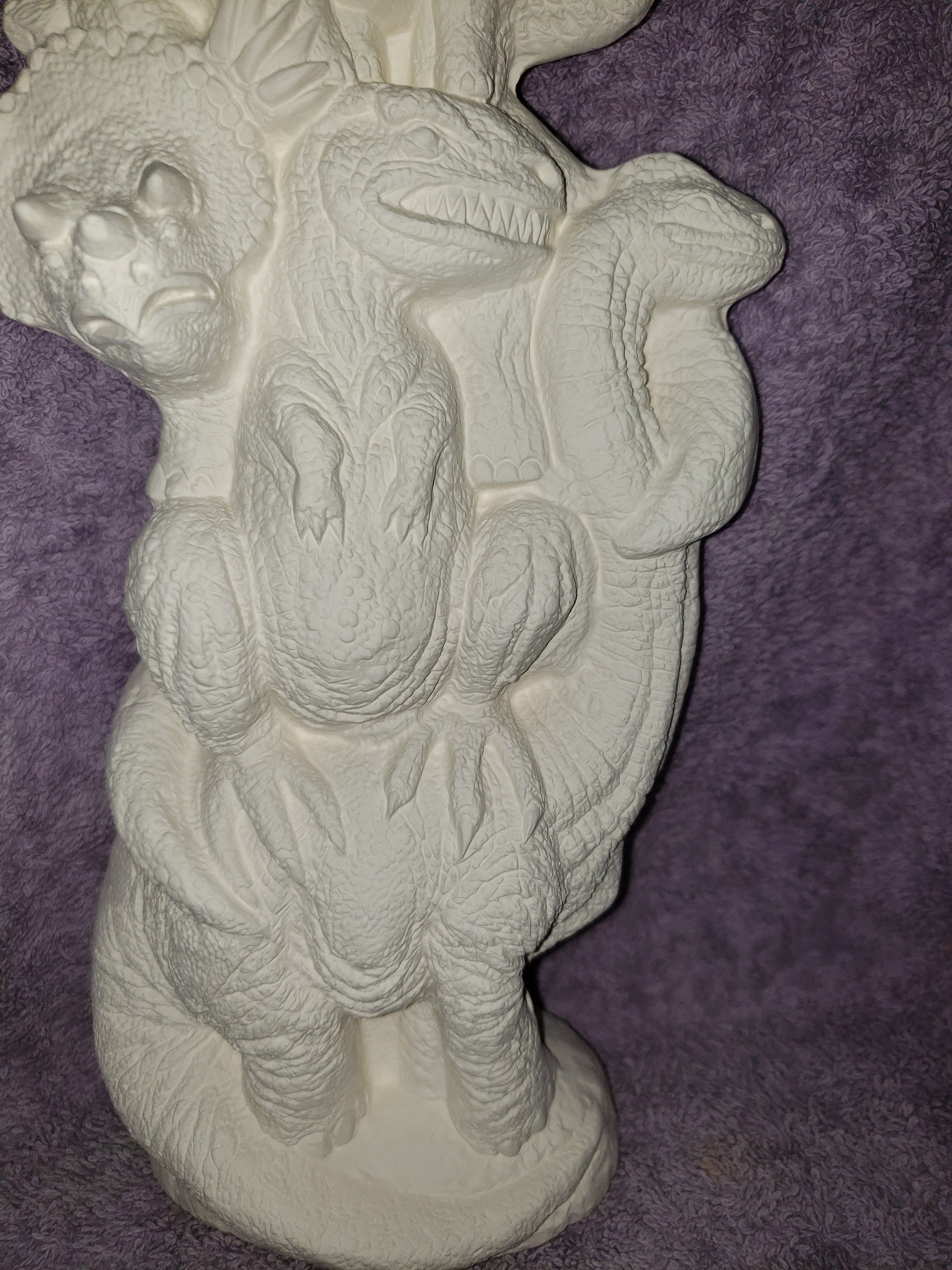 Nowell 1883 Dinosaur Stack Bisque ready to Paint | Etsy