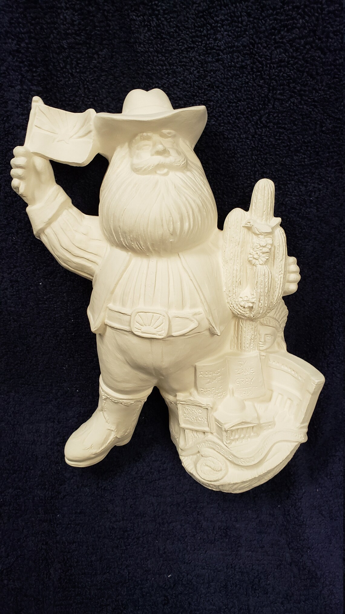 Gare 3805 Ceramic Arizona Santa Bisque Ready to Paint | Etsy