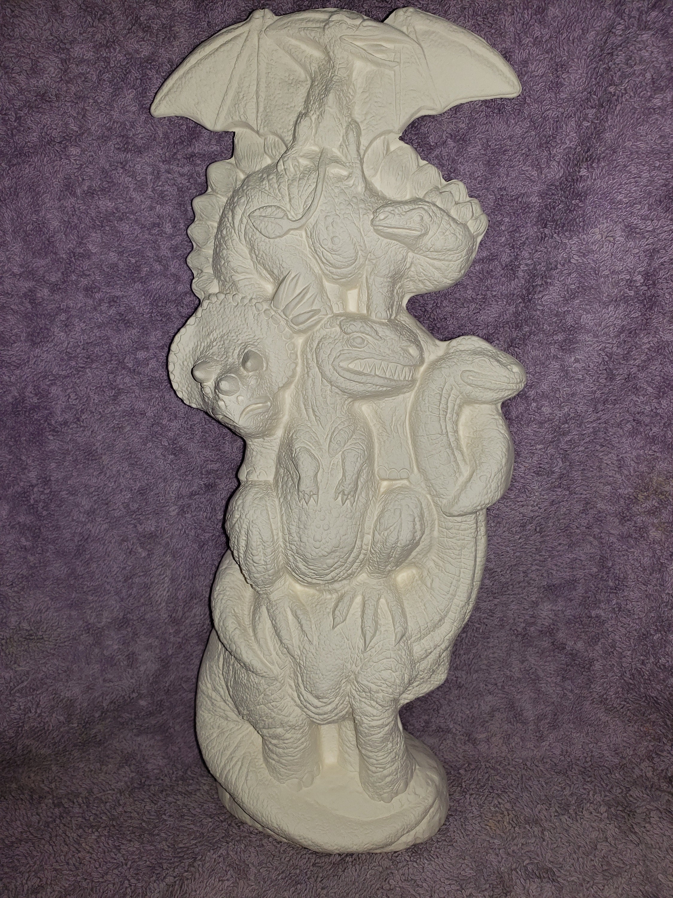 Nowell 1883 Dinosaur Stack Bisque ready to Paint | Etsy