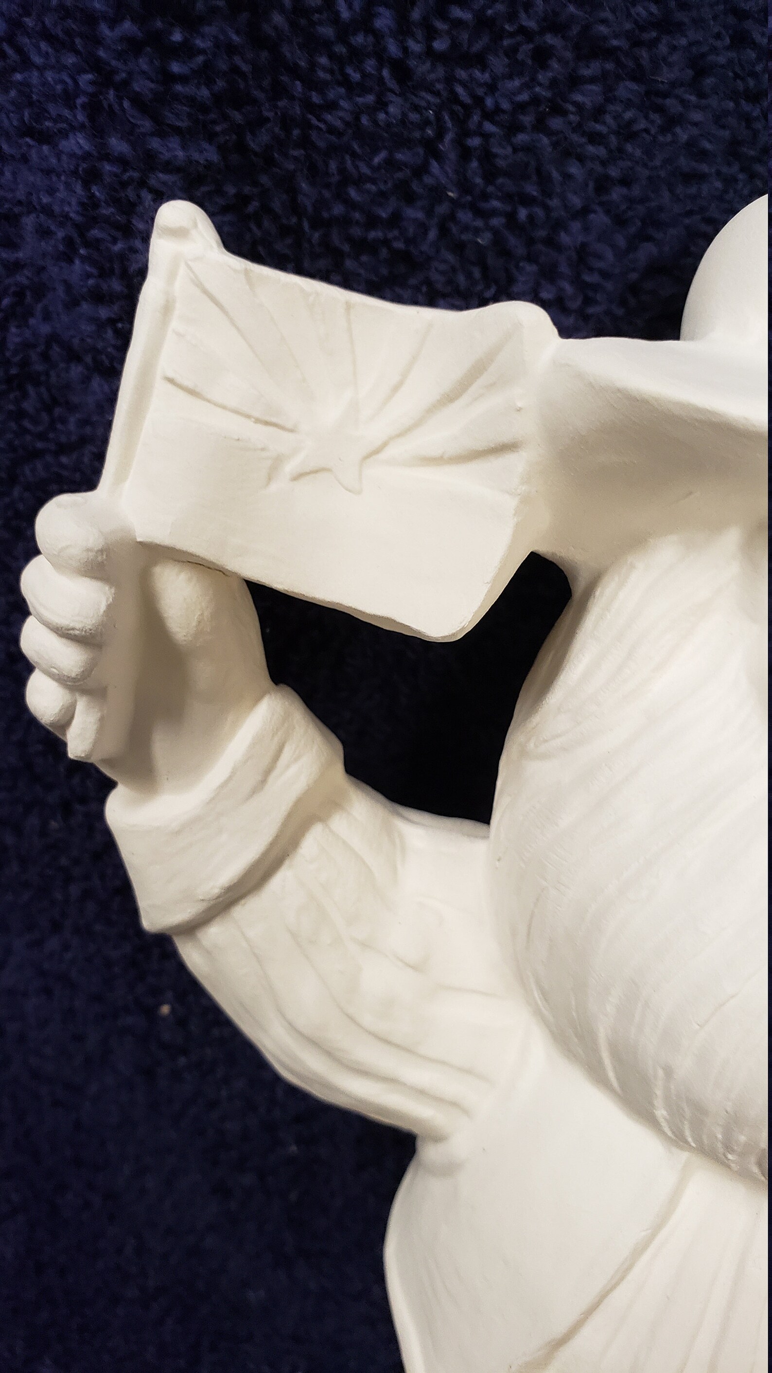 Gare 3805 Ceramic Arizona Santa Bisque Ready to Paint | Etsy