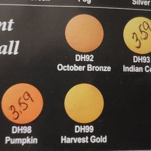 92 99 Doc Holliday 2 Oz Bottle Vibrant Colors of Fall Acrylic Stains ...