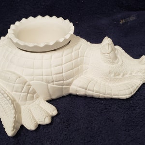 Devries Small Alligator African Violet Pot/planter - Bisque (ready to ...