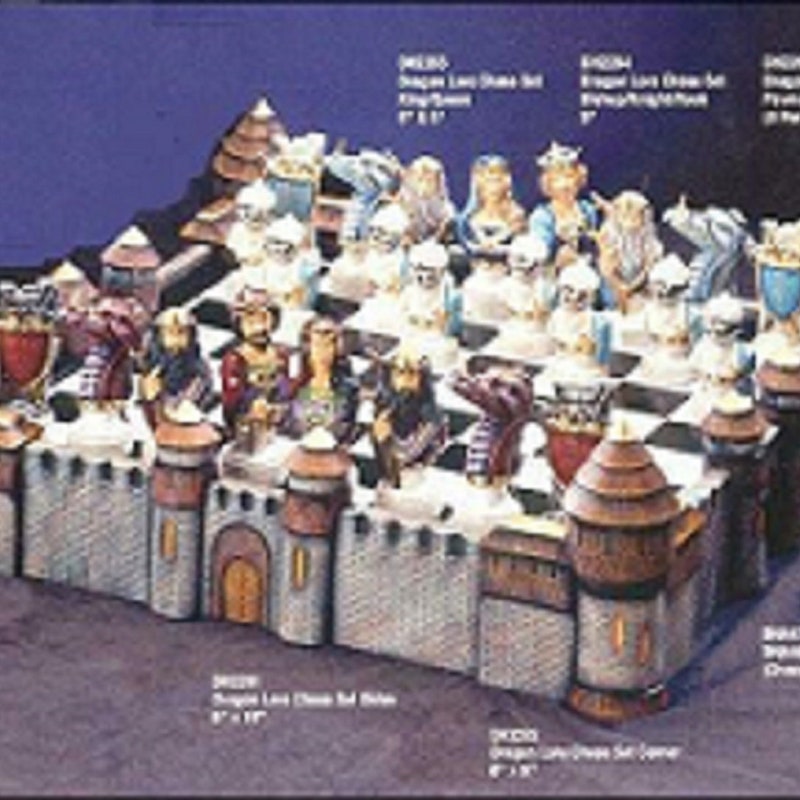 Ceramic Chess Set - Etsy