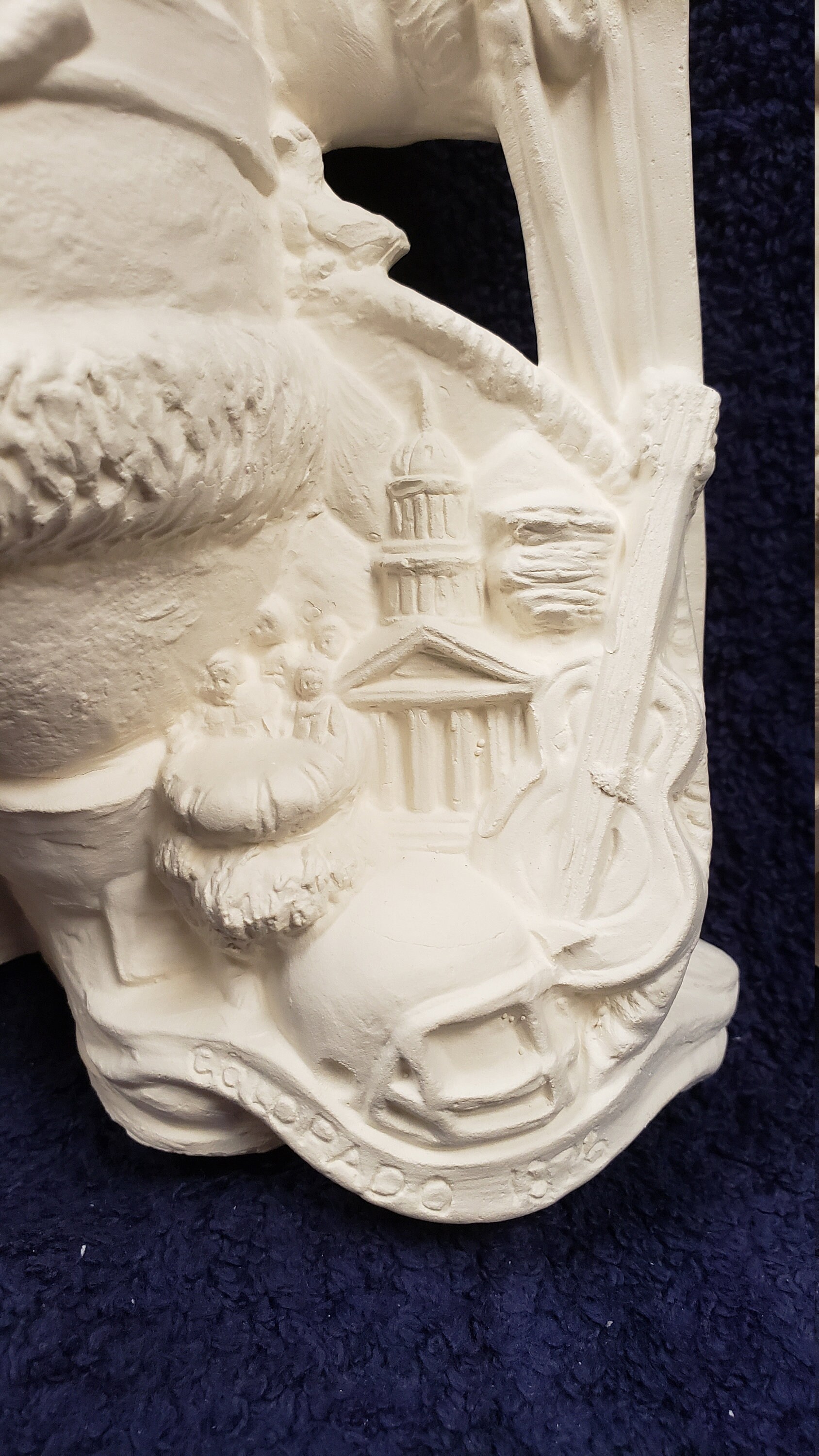 Gare 3495 Ceramic Colorado Santa Bisque ready to Paint | Etsy