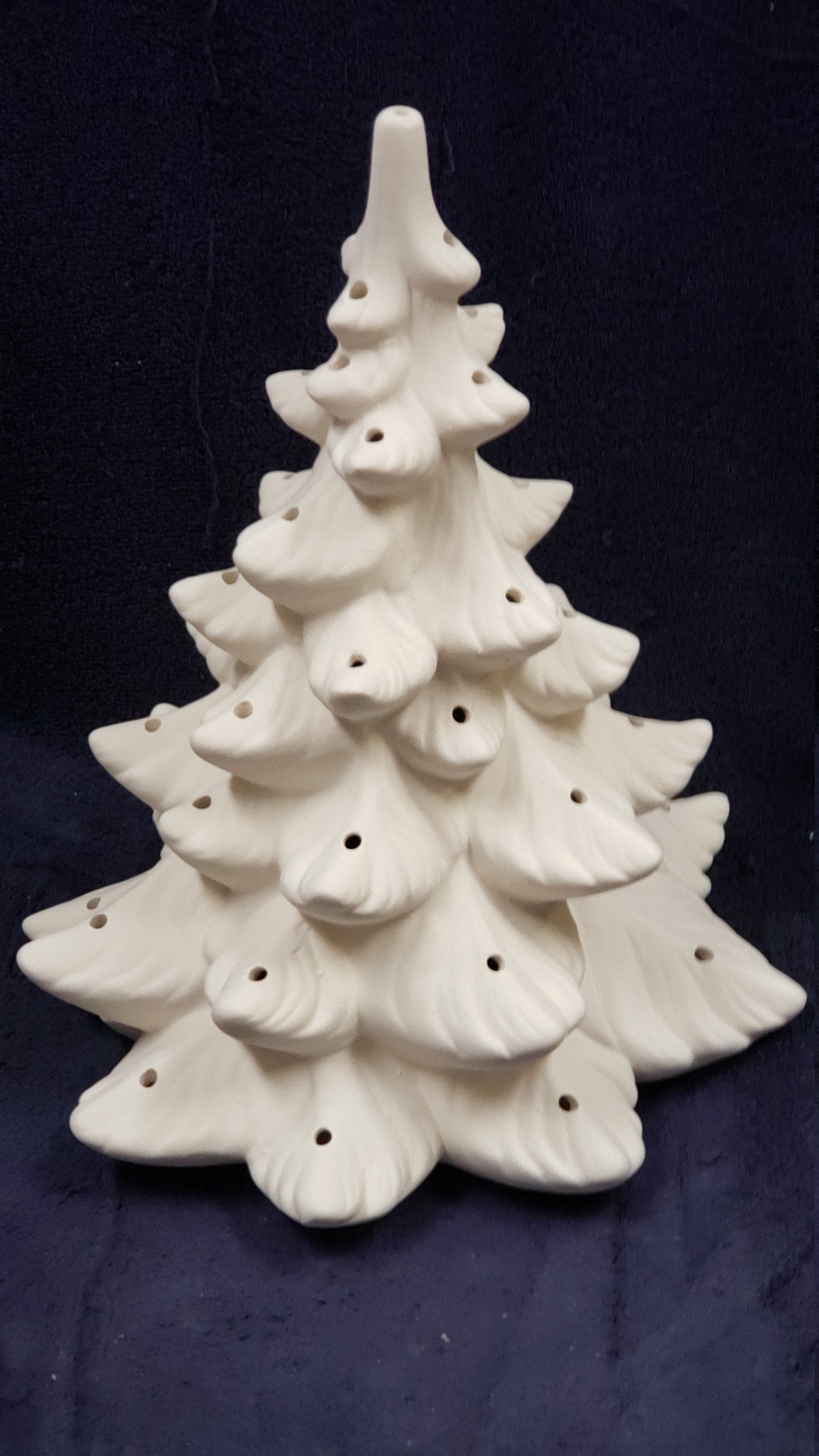Atlantic A64 Ceramic Christmas Tree With Base Bisque ready - Etsy