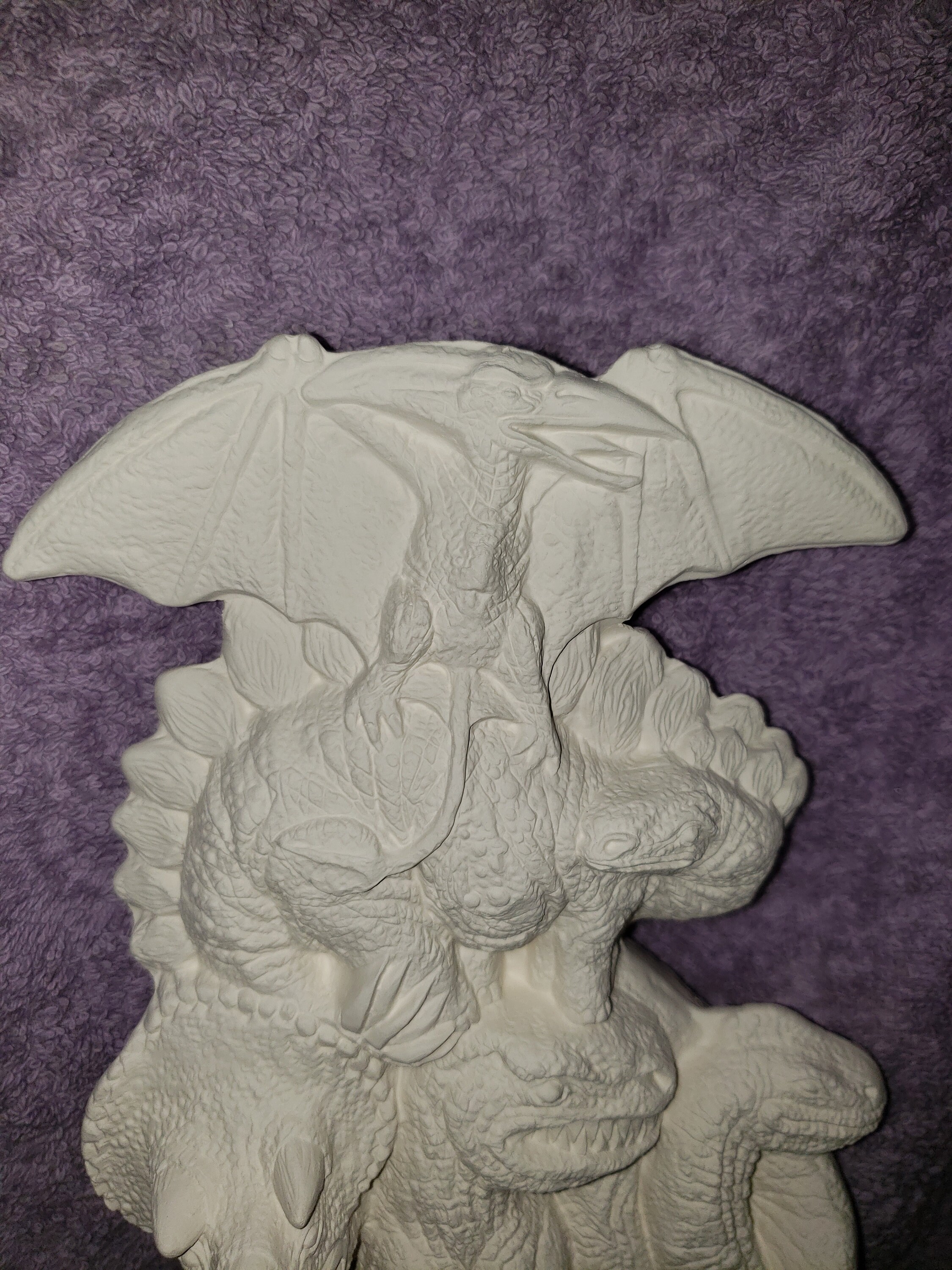 Nowell 1883 Dinosaur Stack Bisque ready to Paint | Etsy