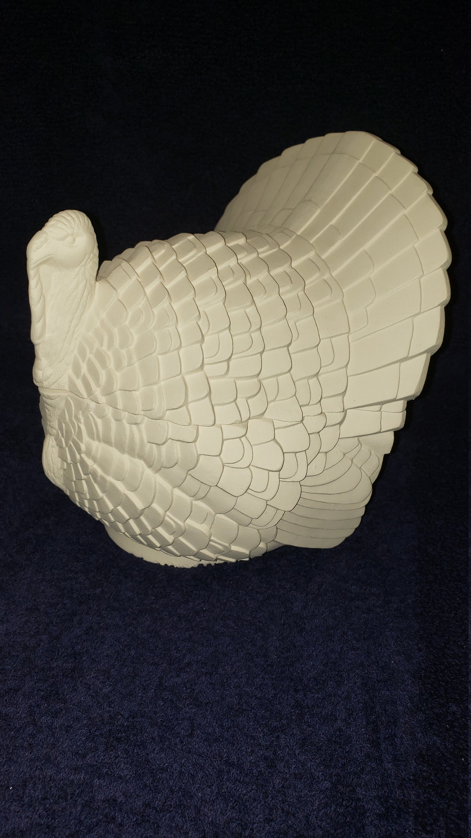 Duncan DM395 Large Turkey Bowl With Lid Bisque ready to - Etsy