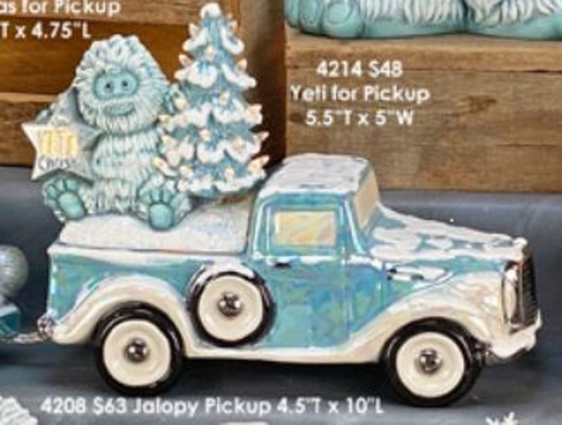 Clay Magic 4102-4214 Pick up Truck With Tukute Yeti Insert - Etsy