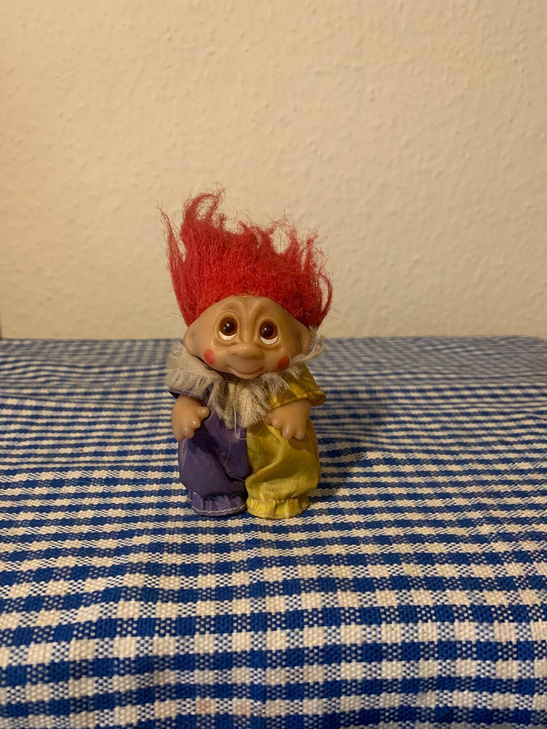 Vintage, 1985, 1980s, DAM, Small, Orange Hair, Troll, Doll, Figure, In ...