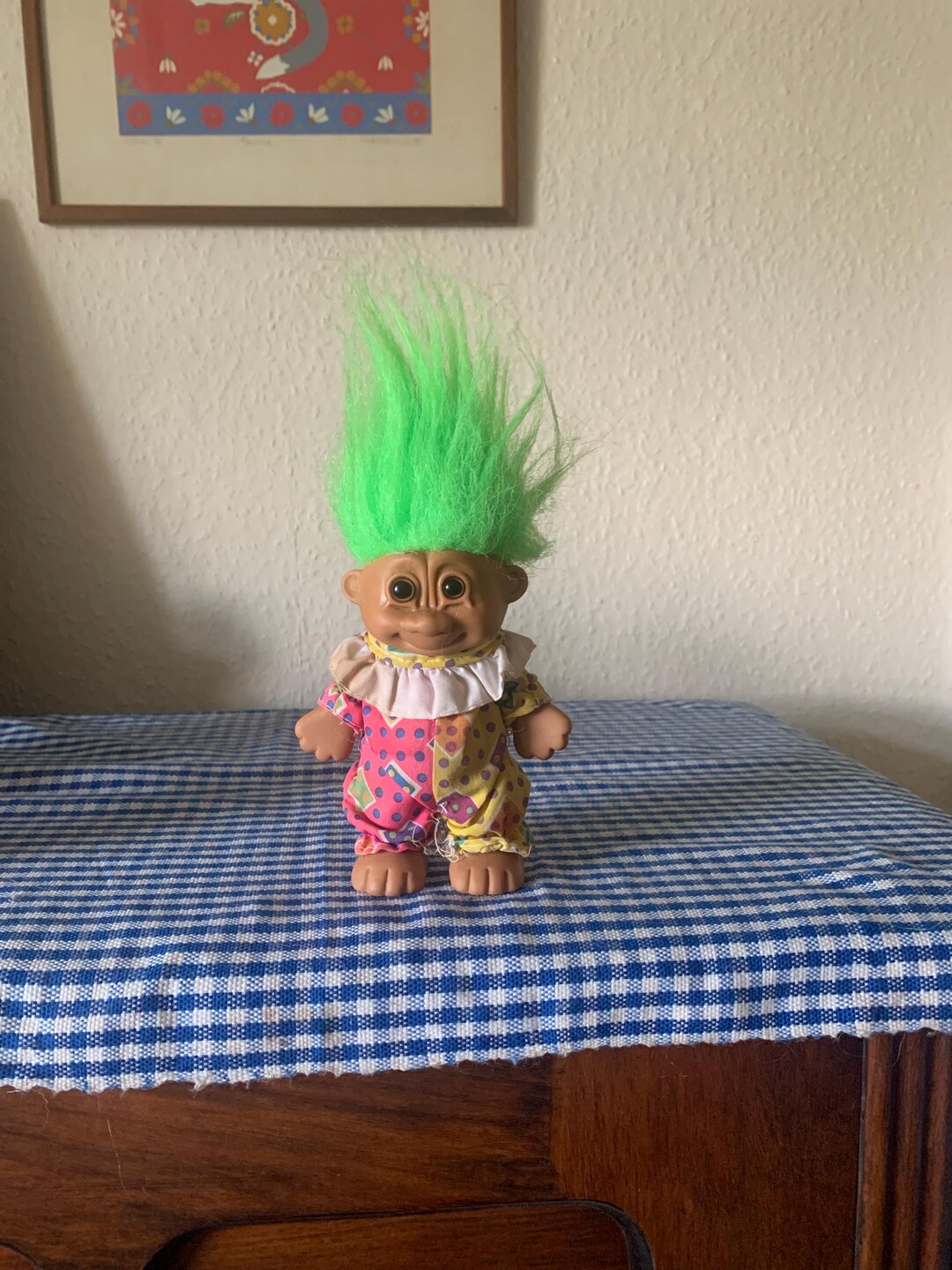 Vintage, 1980s, 1990s, 5 Inch, Green Hair, Troll, Doll, Figure, In ...
