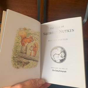 Vintage, 2002, the Tale of Squirrel Nutkin, Beatrix Potter, Small, Children’s, Book, Retro ...