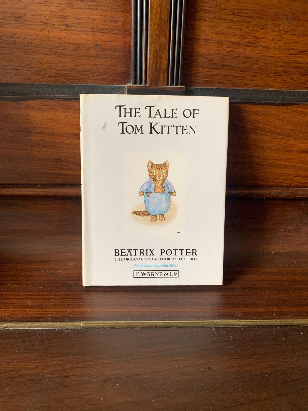 Vintage, 1989, the Tale of Tom Kitten, Beatrix Potter, Small, Hard Back ...