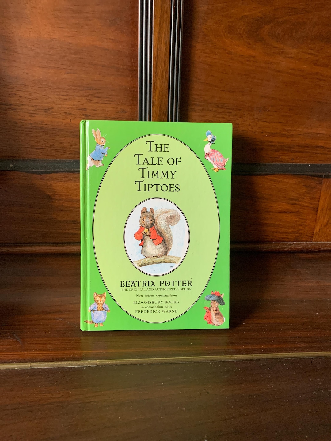 Vintage, 1993, the Tale of Timmy Tiptoes, Beatrix Potter, Small, Hard ...