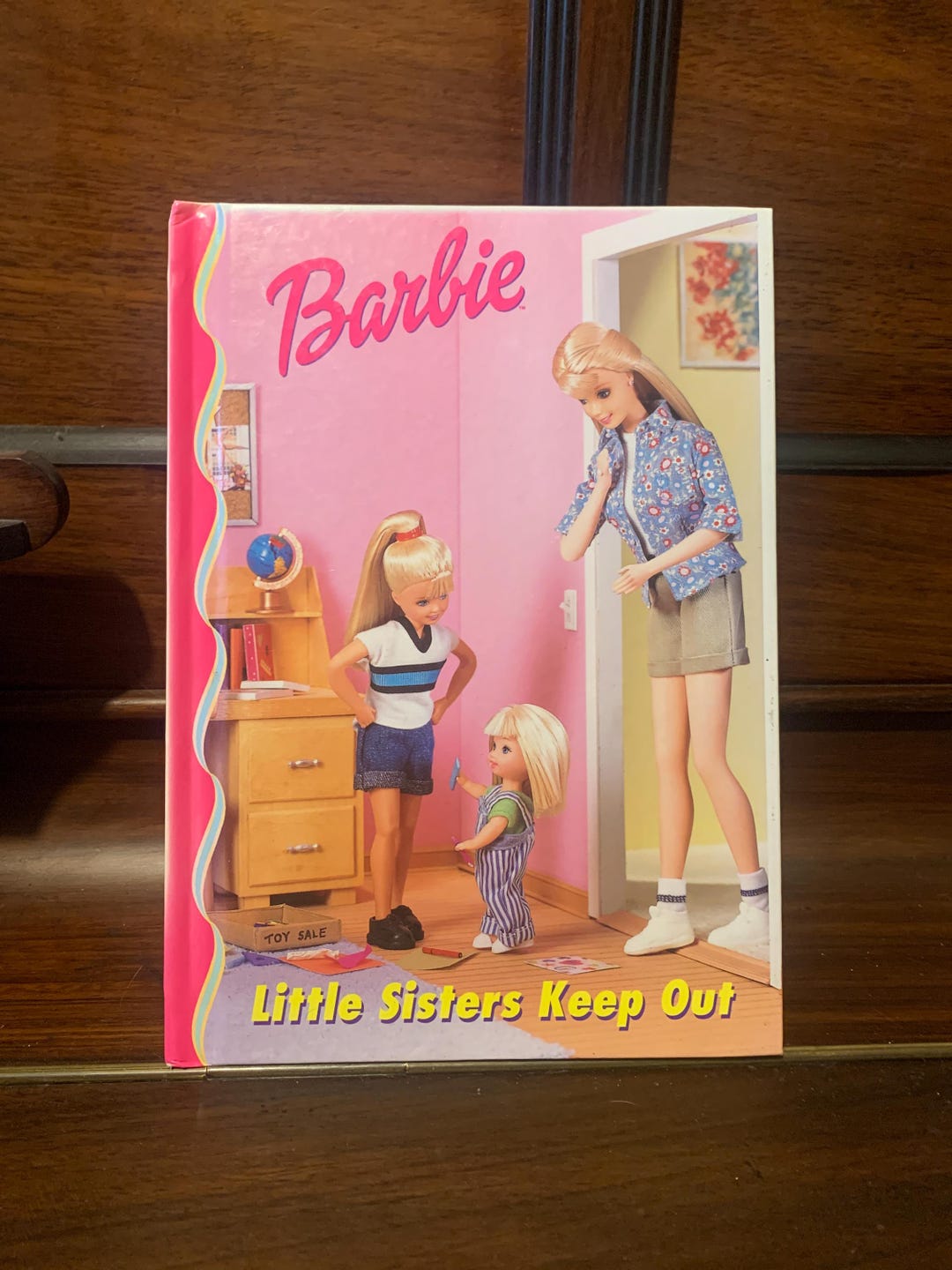 Vintage, 1998, Mattel, Barbie, Little Sisters Keep Out, Hard Back ...