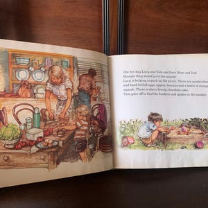 Vintage, 1992, Lucy and Tom at the Seaside, Shirley Hughes, Illustrated ...