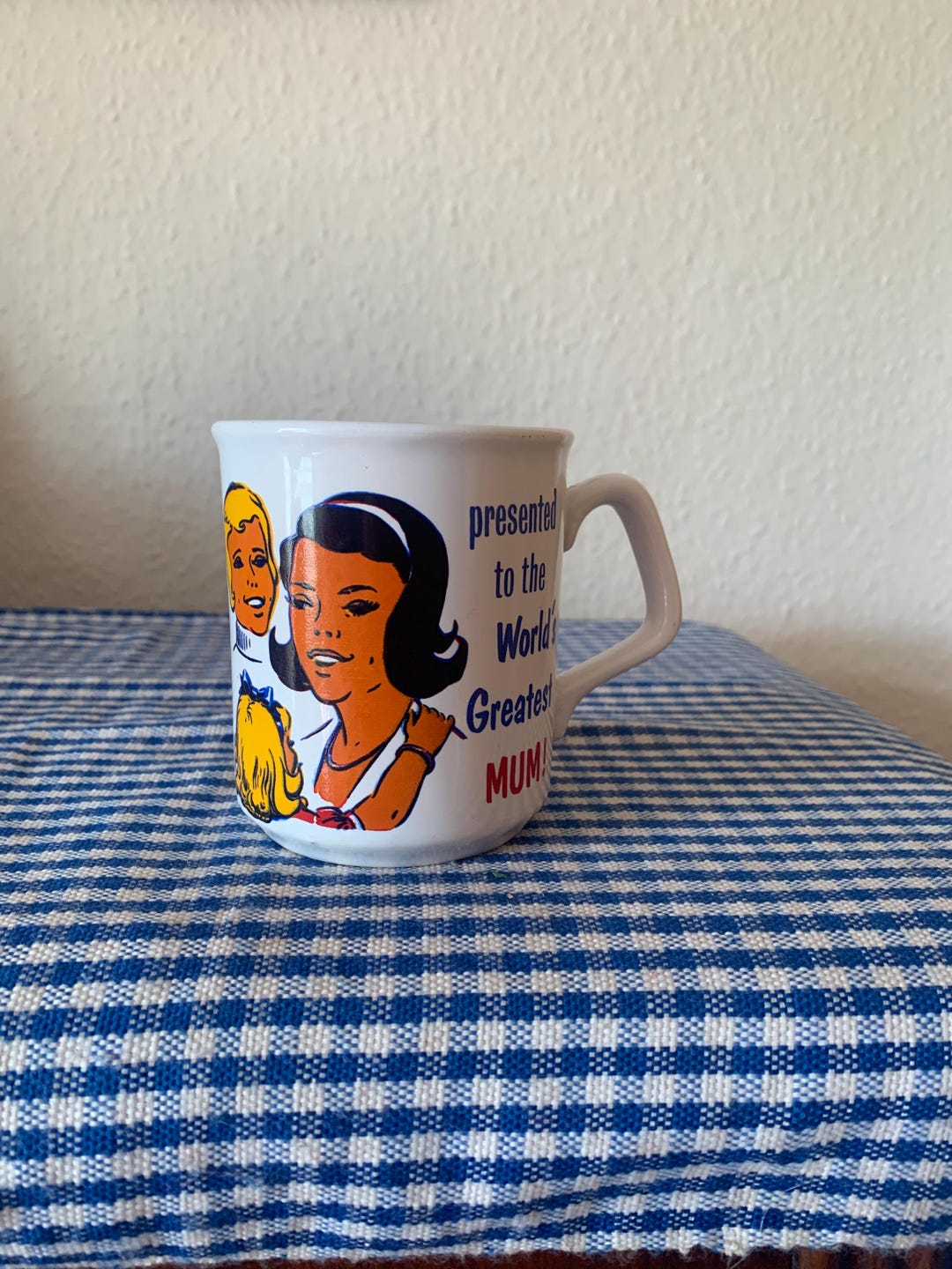 Vintage, 1970s, Ceramic, Presented to the World’s Greatest Mum, Cup ...