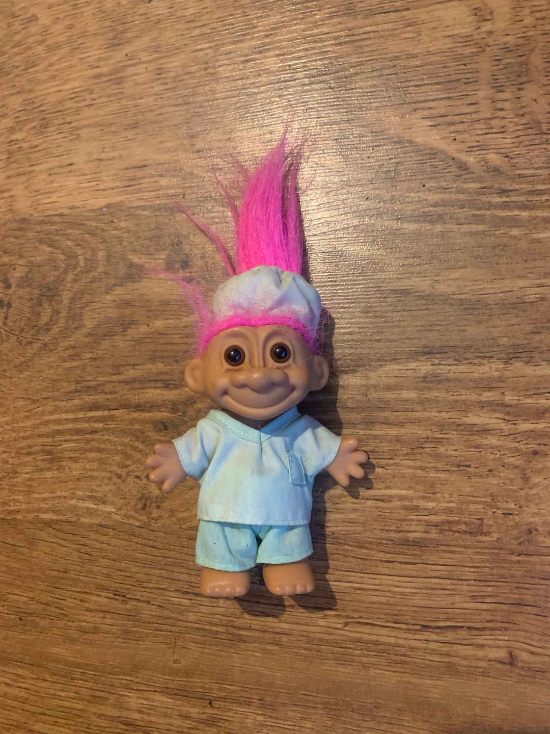 Vintage, Russ, Pink Hair, Nurse, Doctor, Surgeon, Troll, Doll, Figure ...