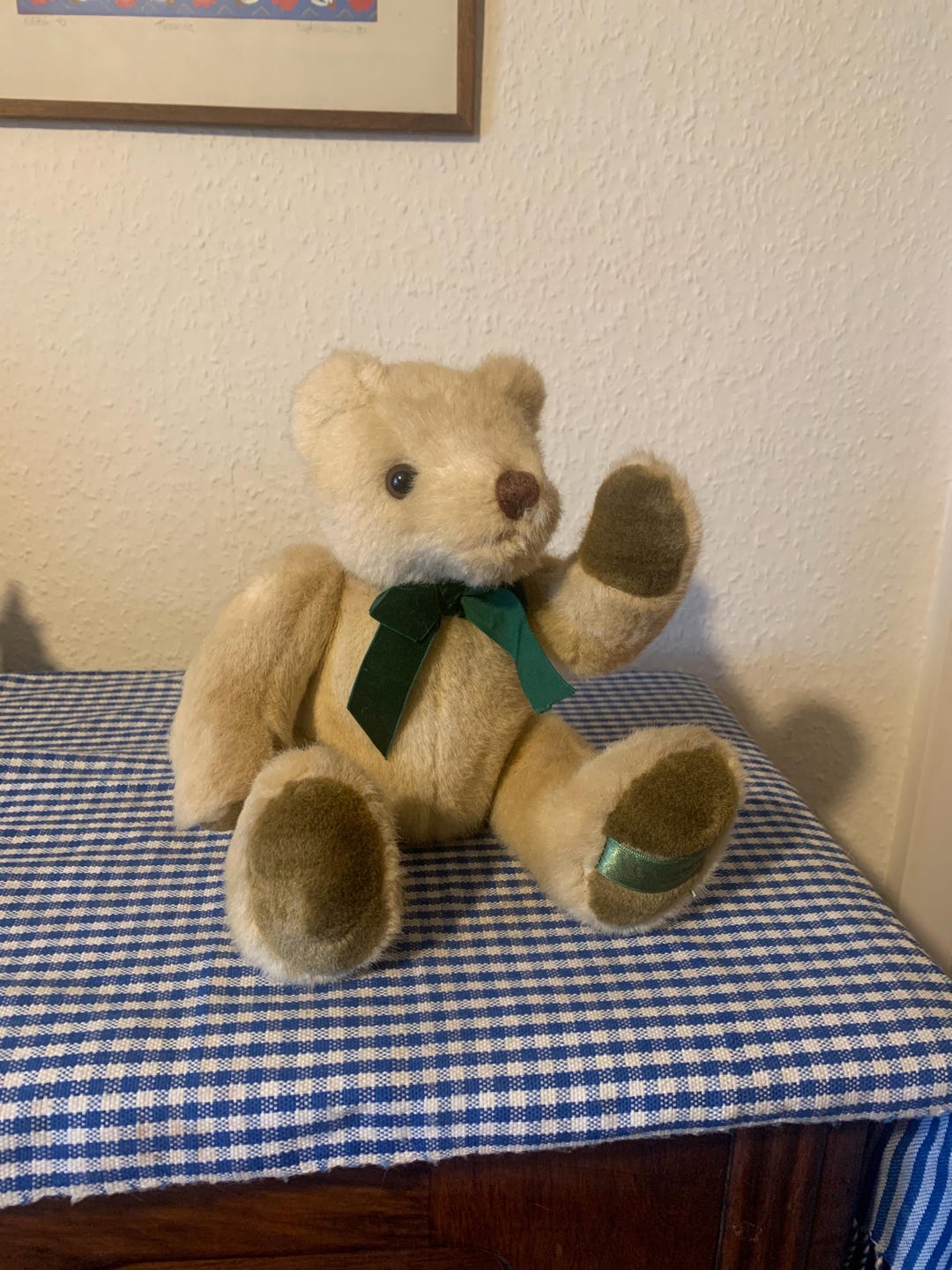 Vintage, 1996, Retired, Anna Club Plush, Classics, Jointed, Teddy Bear ...