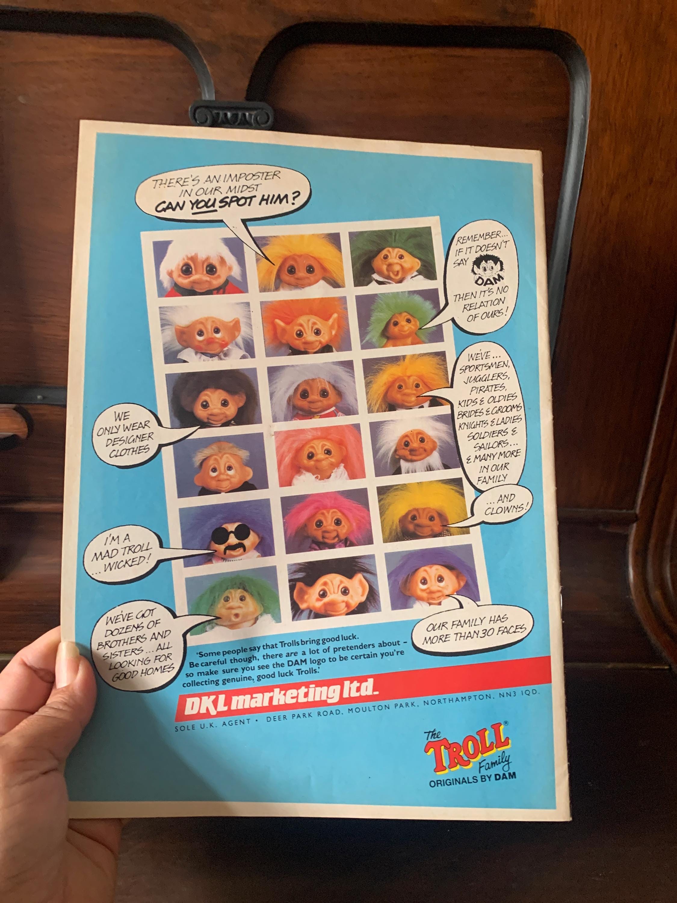 Rare, Vintage, 1990s, 1993, the Trolls, Magazine, Activity, Comic, Book ...