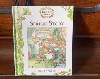 Vintage, 1991, Brambly Hedge, Winter Story, Jill Barkley, Hard Back ...