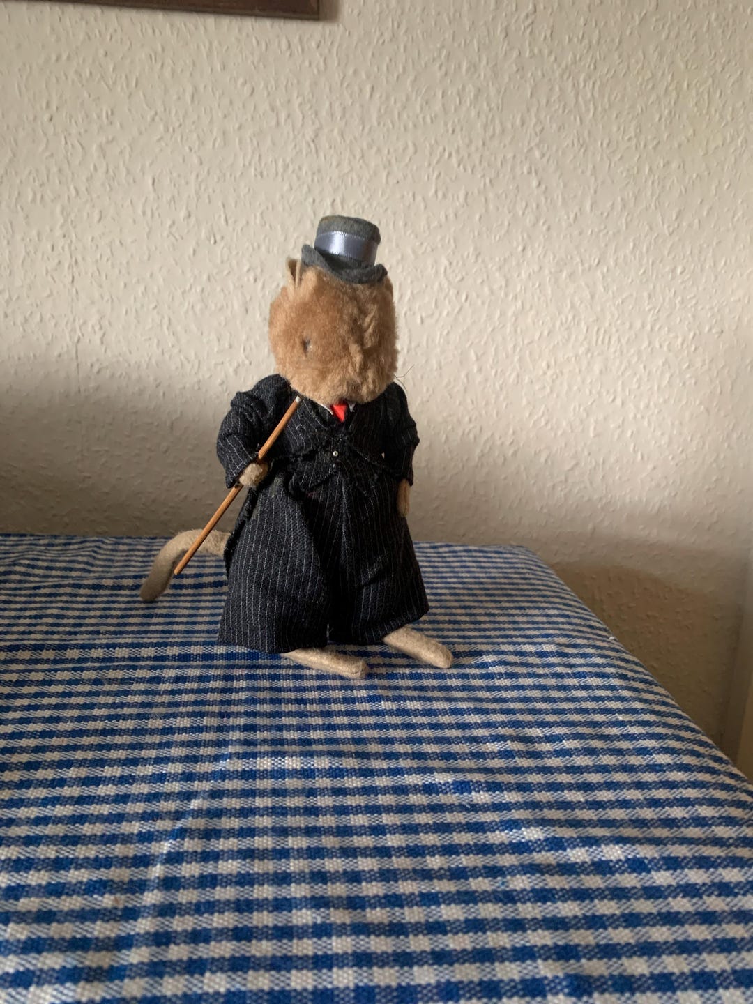 Vintage, Brambly Hedge, Soft Toy, Plush, Plushie, Mouse, in Suit, Top ...