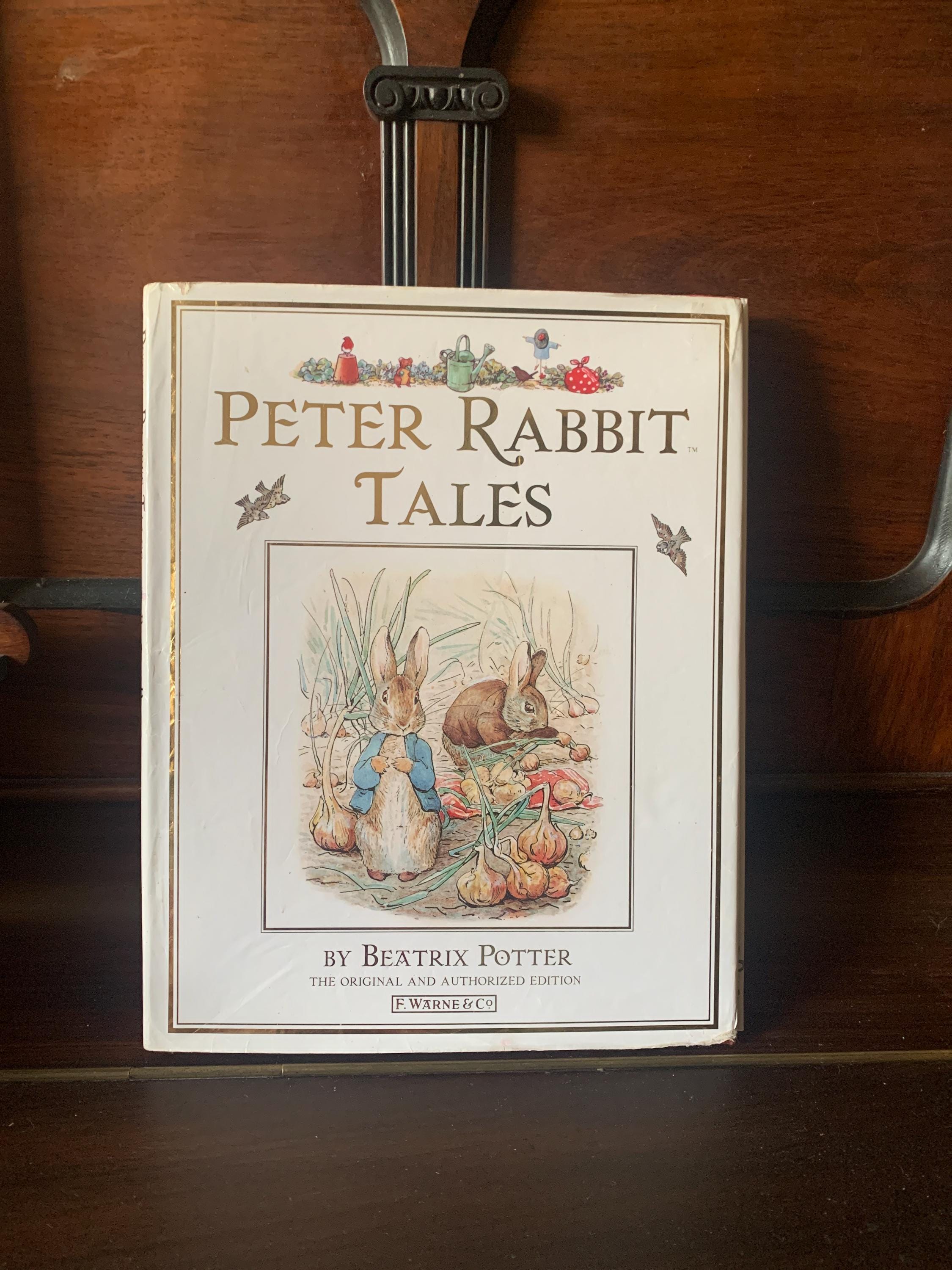 Vintage, 1998, Peter Rabbit Tales, By, Beatrix Potter, Hard Back ...