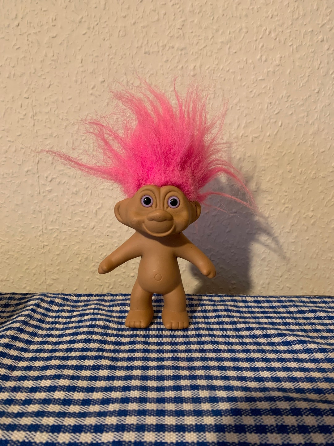 Vintage, 1991, 1990s, Pink Hair, TNT, Troll, Doll, Figure, Stocking ...