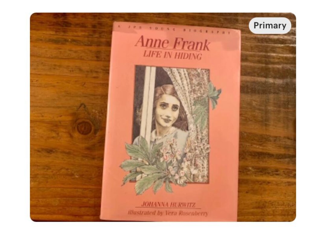 Vintage, First Edition, 1988, Anne Frank, Life in Hiding, Johanna ...